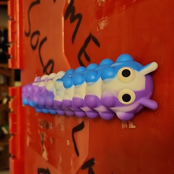 Toys | Rubber Glowing Caterpillar Toy | Poshmark